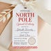 Printable Gift Tags, Express Delivery From the North Pole Gift Tags ...