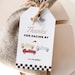 Editable Race Car Birthday Party Favor Tag Template, Printable Two Fast ...