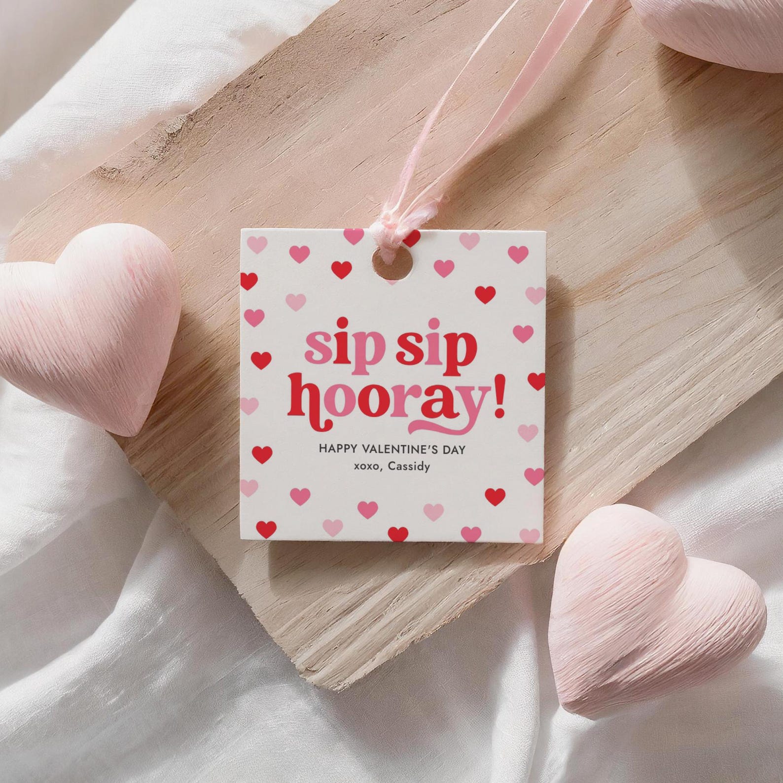 Crazy Straw Valentine Tag Template, Kids Silly Straw Valentines Card ...