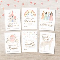 Cute Printable Valentines Card, Digital Downloadable Happy Valentines ...
