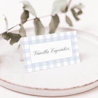 Blue Gingham - Etsy