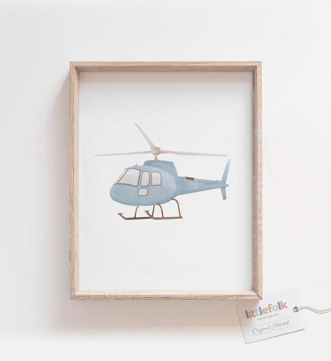 Vintage Helicopter Print, Helicopter Wall Art, Printable Travel Wall ...