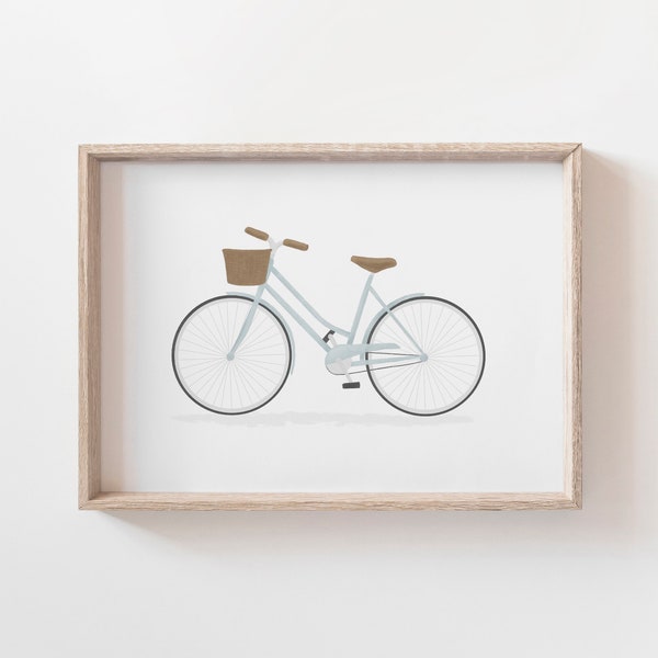 Bicycle Print - Etsy