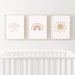 Neutral Rainbow Wall Art Set of 3 Prints Printable Rainbow - Etsy