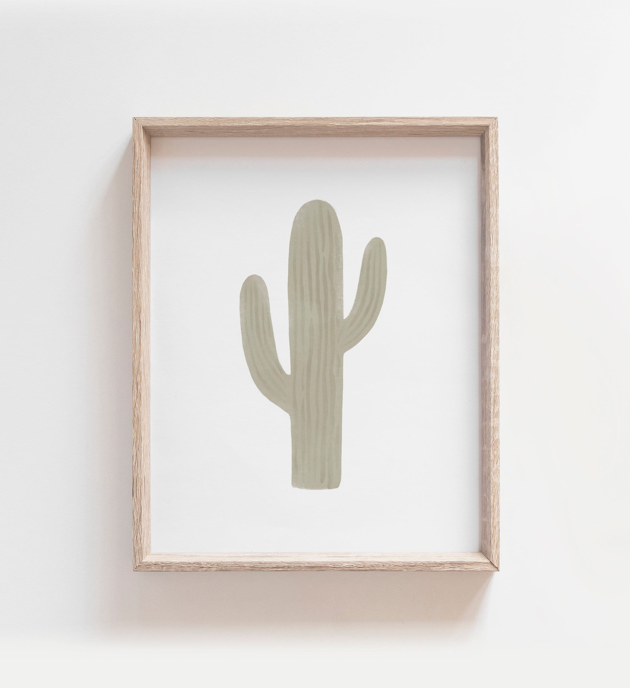 Boho Cactus Print, Printable Boho Wall Art, Cactus Wall Art ...