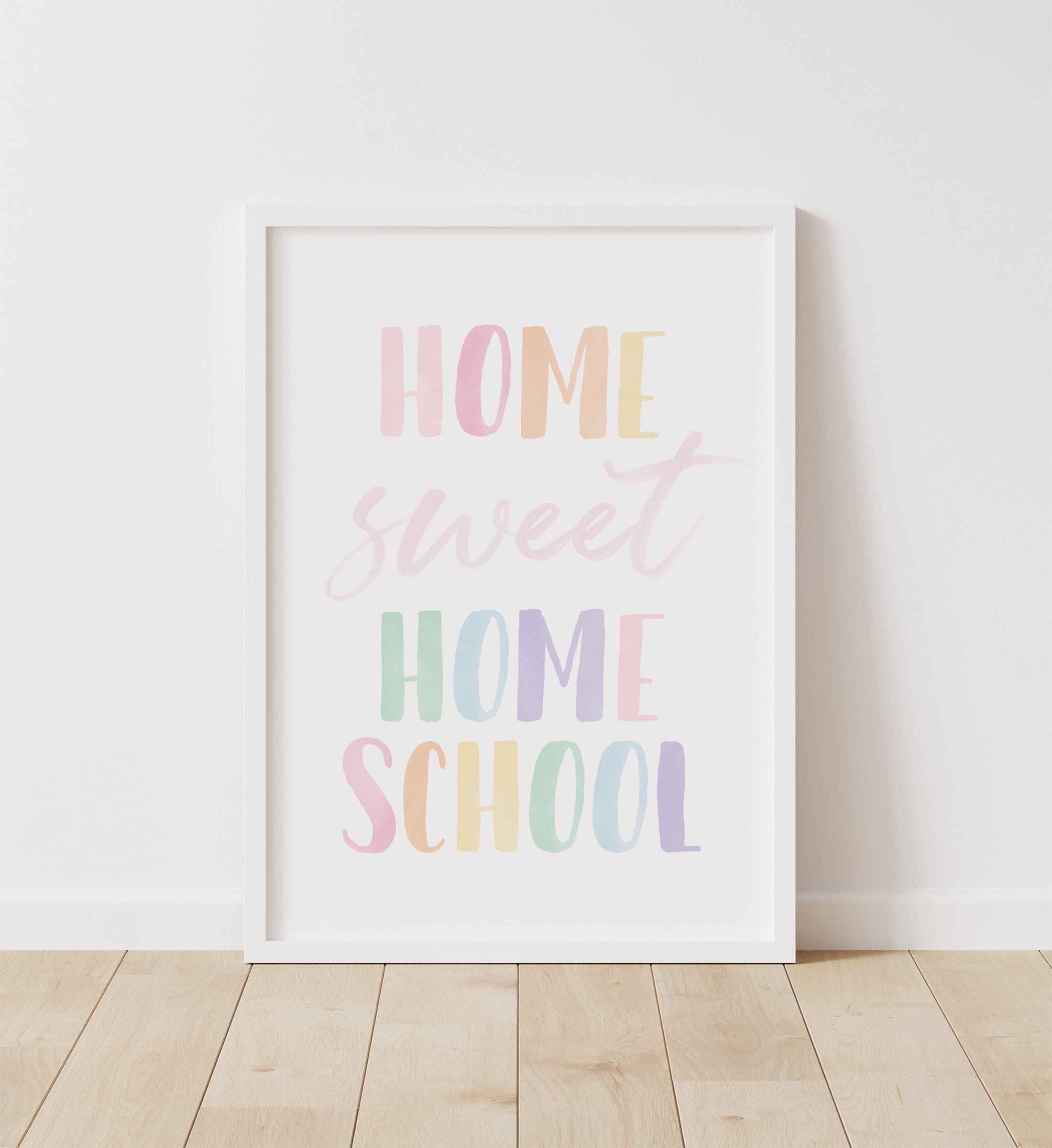Pastel Rainbow Classroom Decor Set of 6 Classroom Prints | Etsy