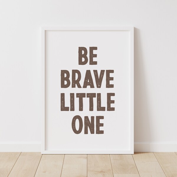 Be Brave Little One - Etsy
