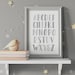 Gray Alphabet Poster Gray ABC Print Printable Educational - Etsy