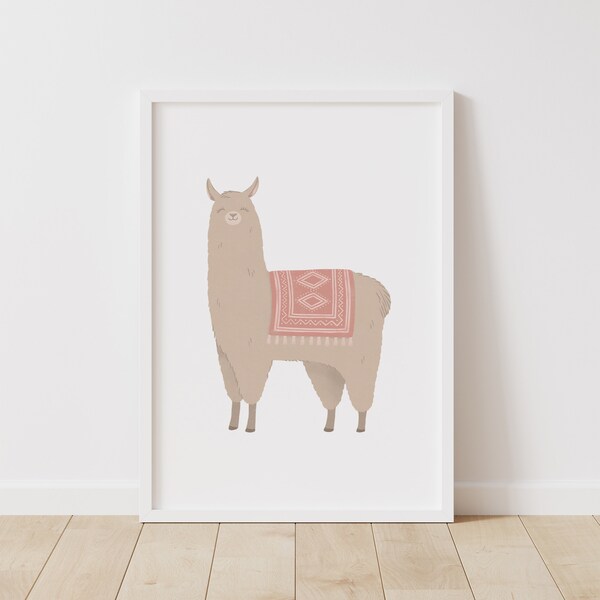 Llama Nursery Decor - Etsy
