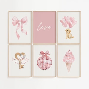 Valentines Day Wall Art Bundle, Printable Valentines Decor, Valentines ...
