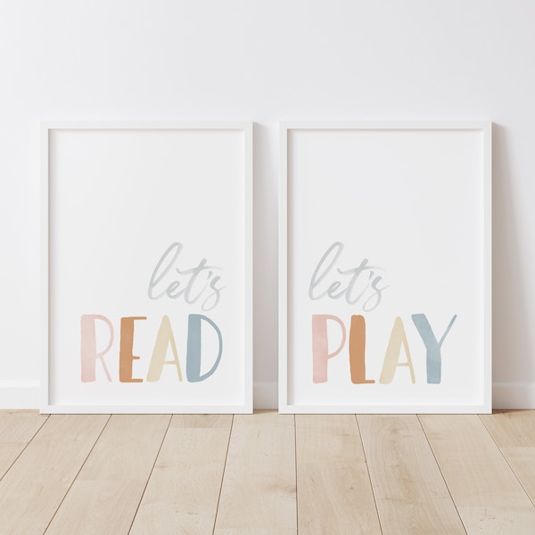 Lets Read Lets Play - Etsy