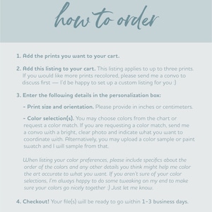 Custom Print, Color My Print, Color Match, Personalized Print ...