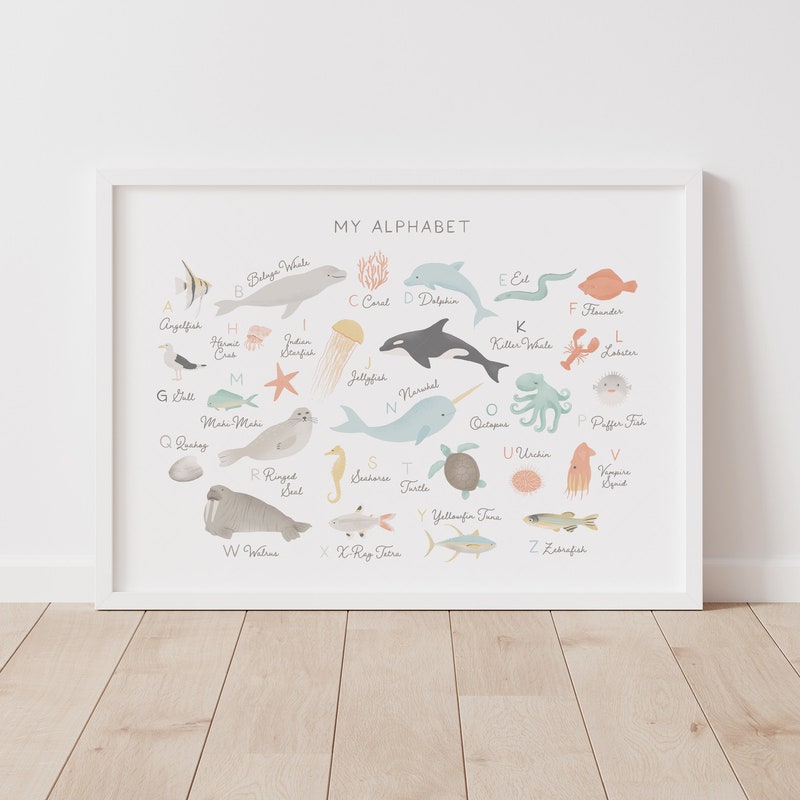 Ocean Beach Nursery Art - Etsy