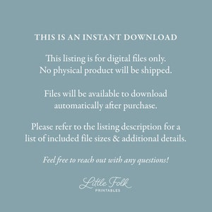 Educational Flowers Poster, Flower Print, Printable Wall Art ...