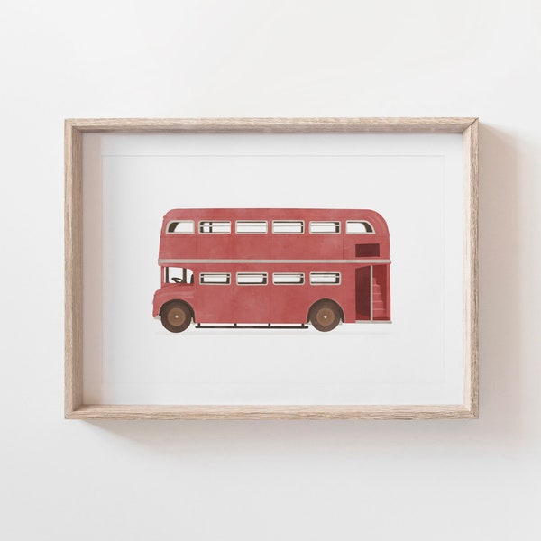 Bus Print - Etsy