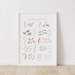 Neutral Classroom Decor Set of 6 Prints Animal Alphabet - Etsy