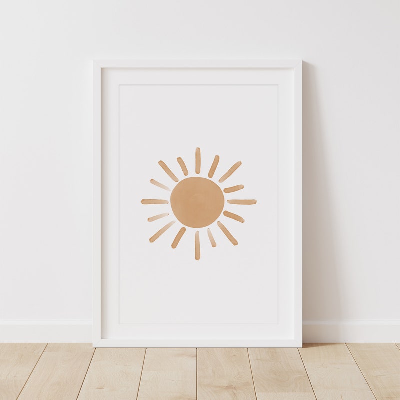 Sun Printable Art - Etsy