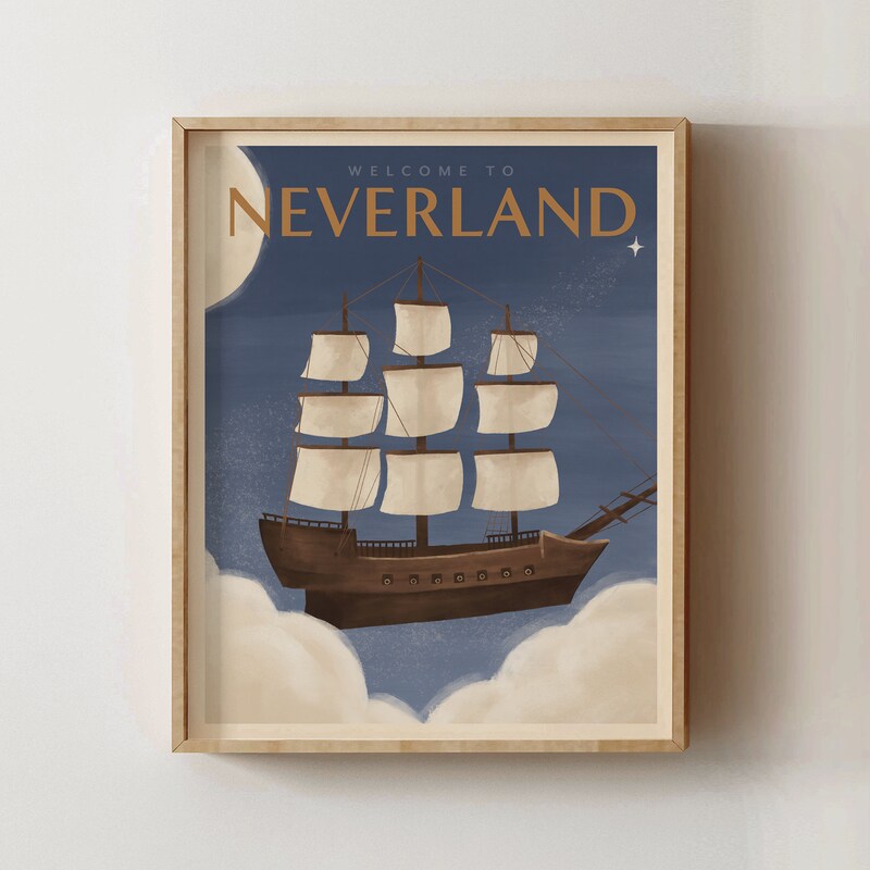 Peter Pan Print - Etsy