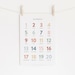 Rainbow Numbers Print, Counting 1-20 Poster, PRINTABLE Educational Wall ...