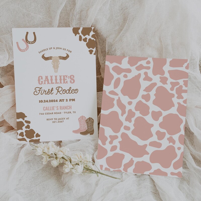 Rodeo Party Invitation - Etsy