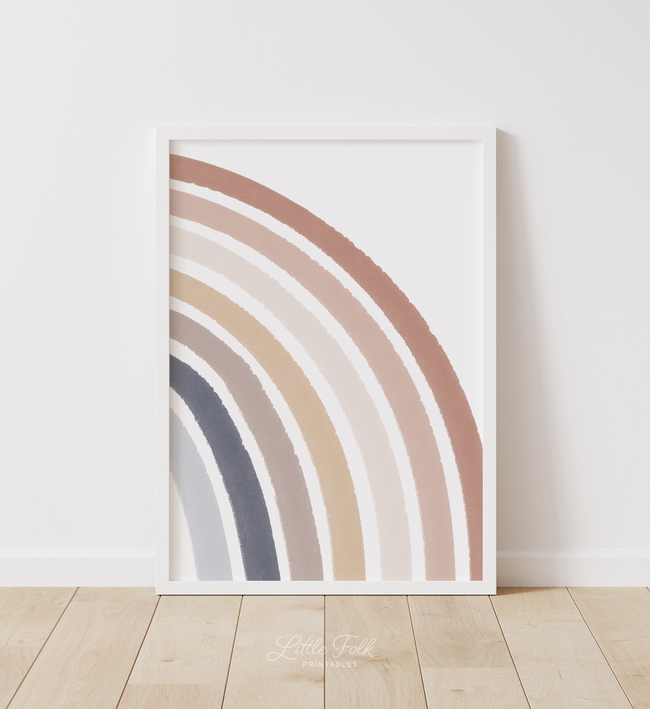 Neutral Rainbow Wall Art Set of 3 Prints You Are My Sunshine - Etsy