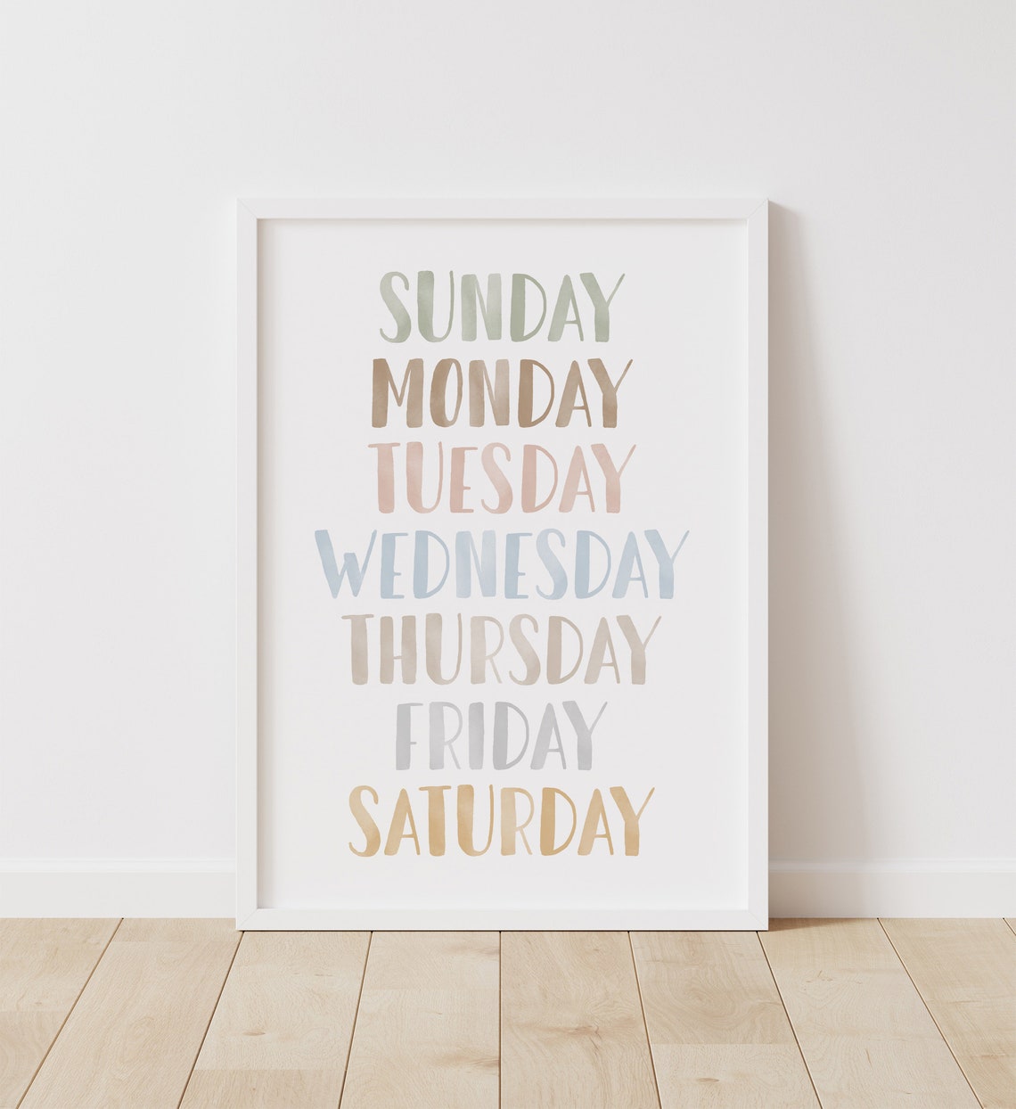 Neutral Classroom Decor Set of 6 Prints Animal Alphabet - Etsy