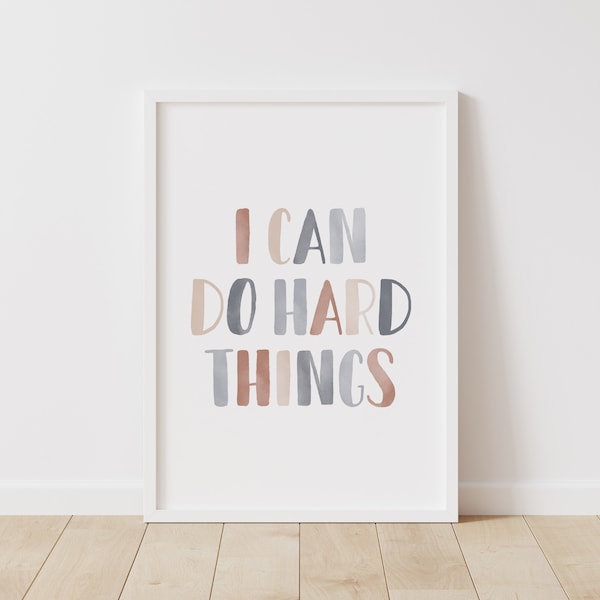 I Can Do Hard Things - Etsy