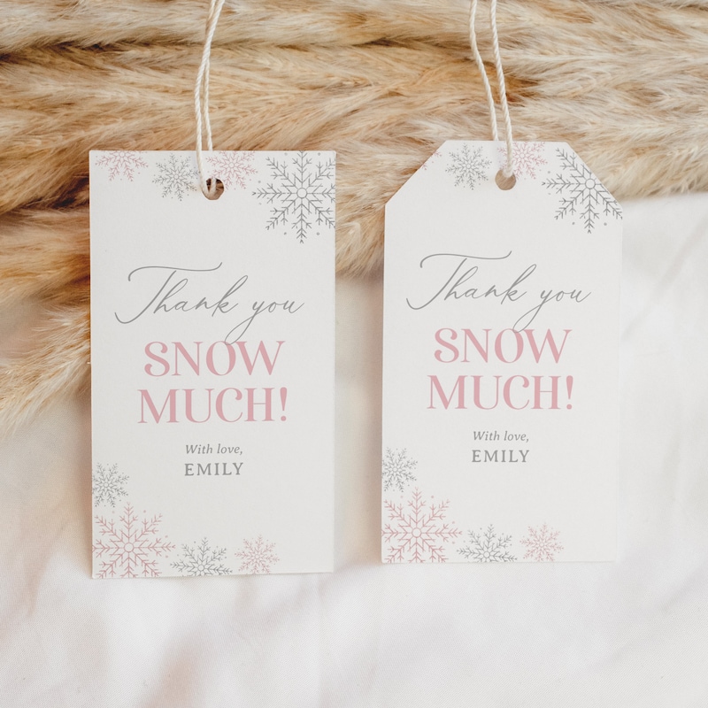 Thank You Snow Much - Etsy