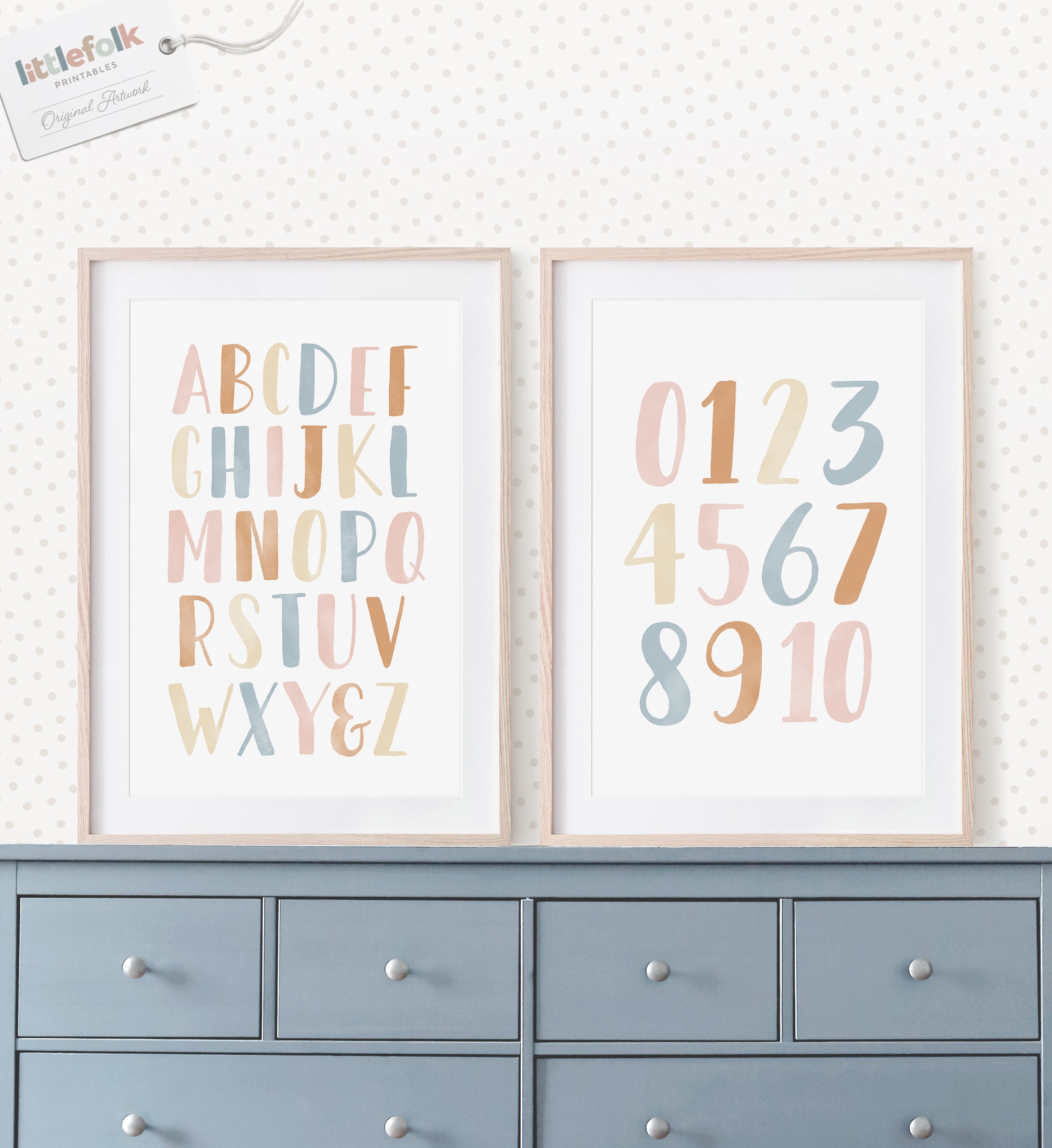 Digital Prints ABC Print *Instant Download* Kids Prints Alphabet Poster ...