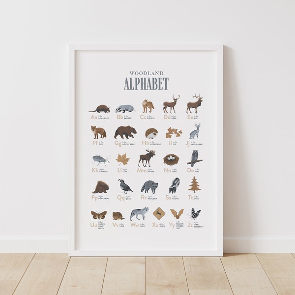 Woodland Nursery - Etsy