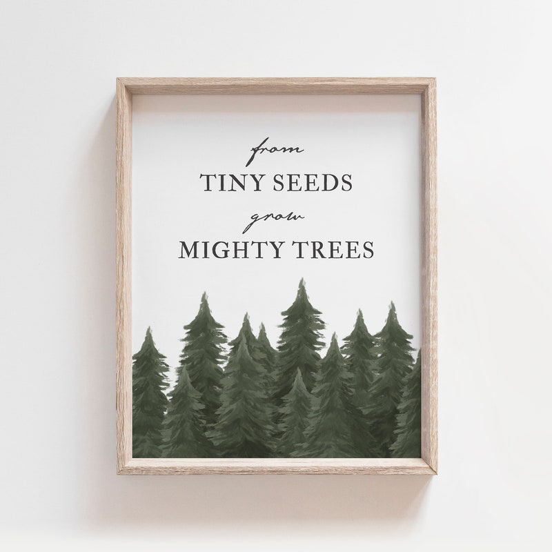Grow Mighty Trees - Etsy