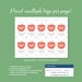 Apple Teacher Appreciation Week Tag Template, Printable Thank You for ...
