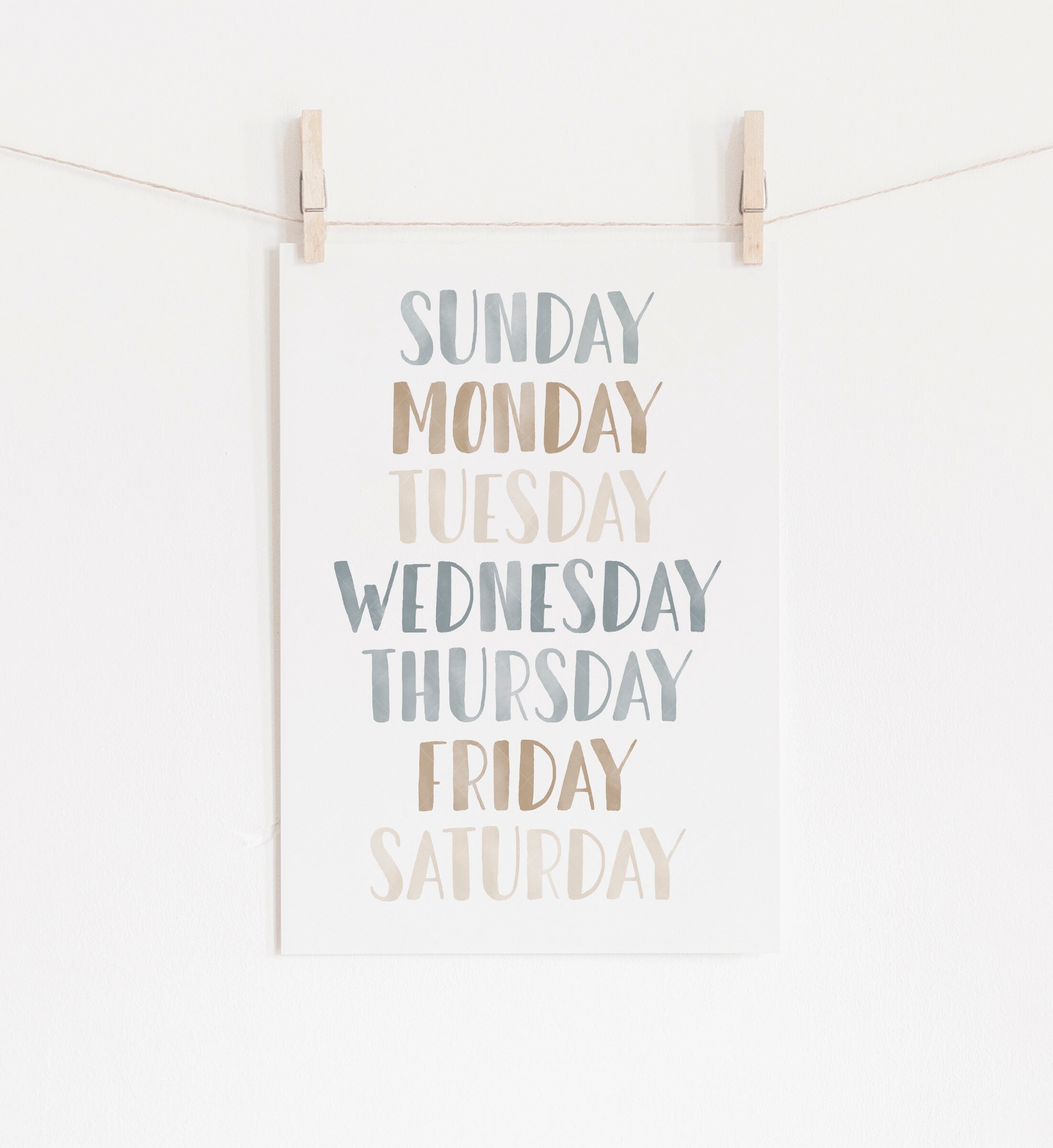 Blue Days Of The Week Poster Printable Wall Art Educational Etsy blue-days-of-the-week-poster-printable-wall-art-educational-etsy