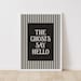 The Ghosts Say Hello Print, Halloween Wall Decor, Printable Halloween ...