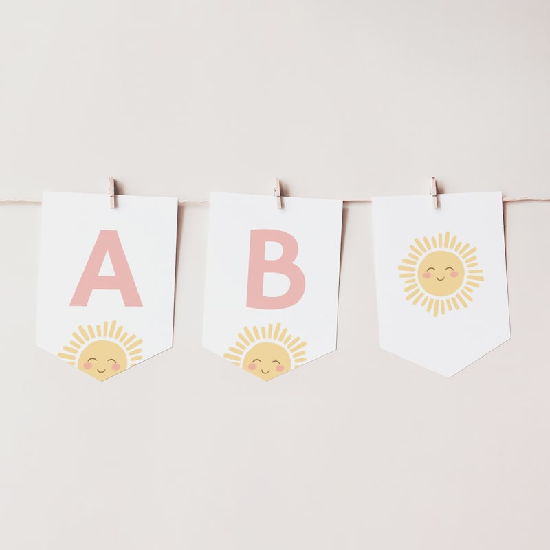 Sunshine Banner - Etsy