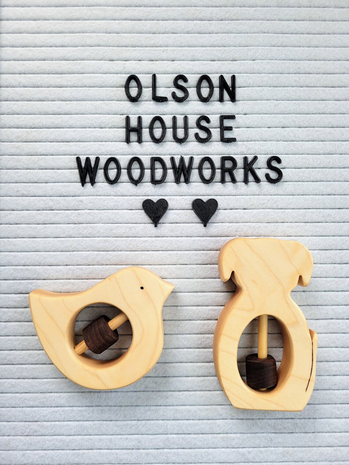 Wood Bird Rattle Natural Baby Toy Handmade Wooden Newborn - Etsy