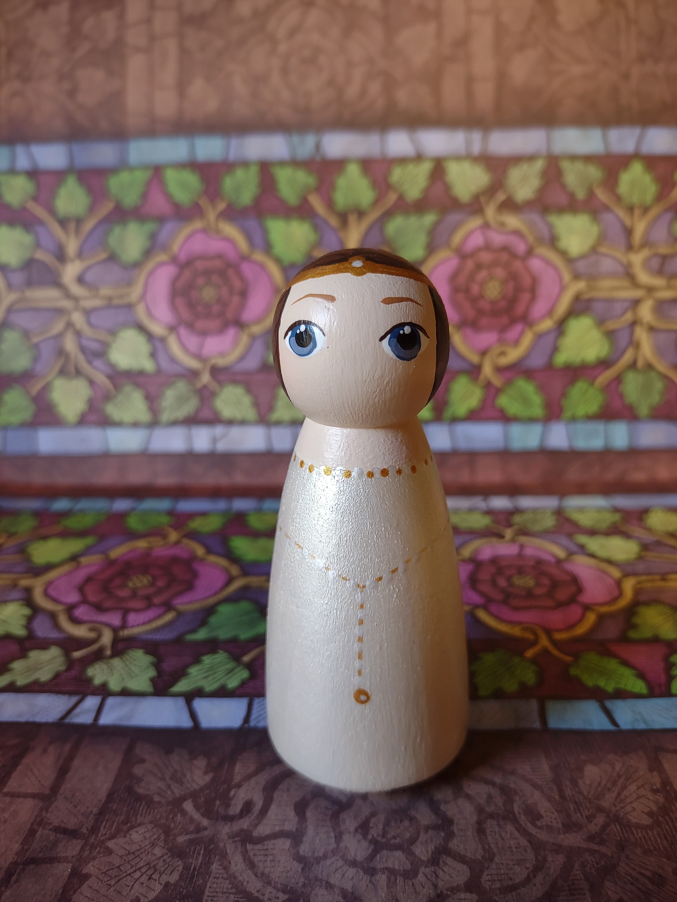 Medieval King and Queen King Arthur Set of 2 Peg Dolls - Etsy