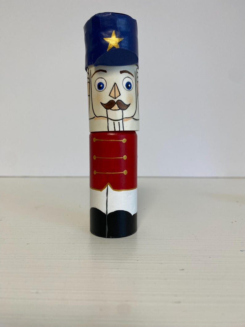 Christmas Nutcracker Set of 4 Peg Dolls 3.5 Tall - Etsy