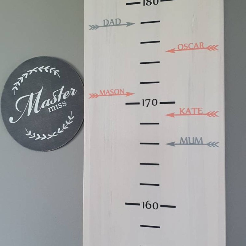 Height Chart Decal - Etsy Australia