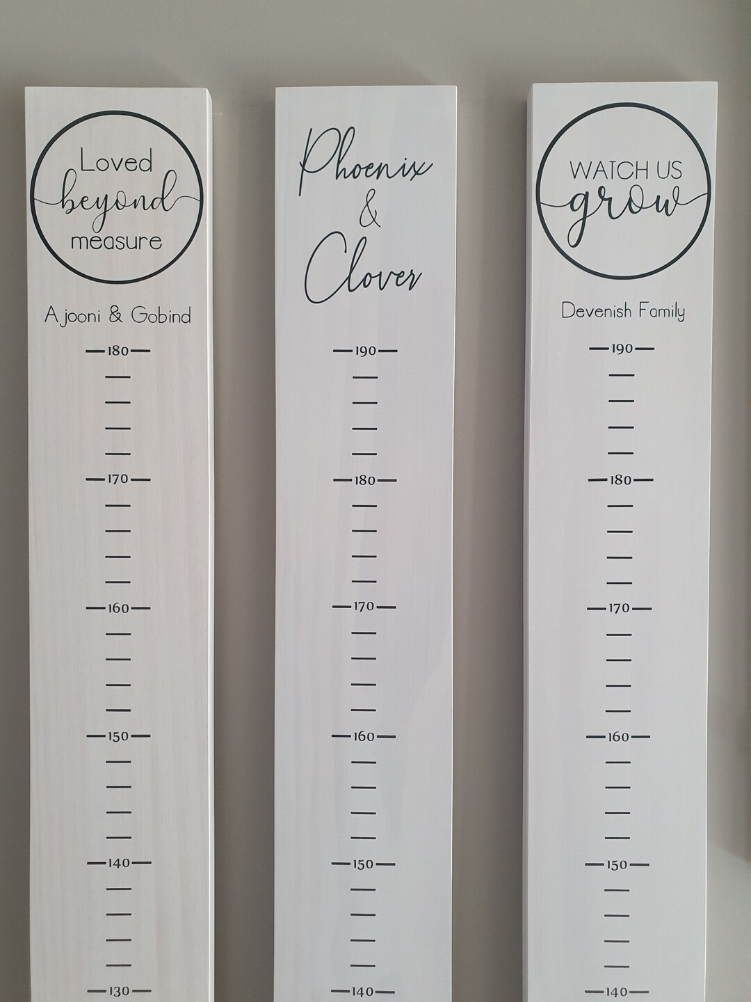 NEW DESIGNS!! 4 Timber Colours Available. CENTRE Personalised Family ...