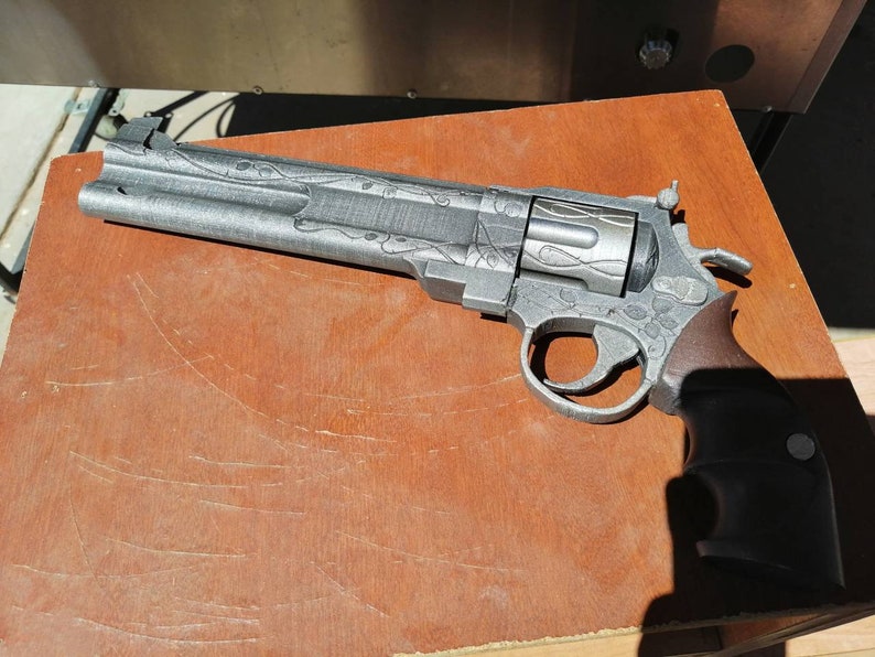 Devil May Cry Nero Blue Rose Revolver Gun Cosplay | Etsy