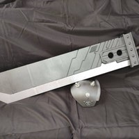 Final Fantasy Cloud Fusion Buster Sword (blunt Steel, Transforms Into 6 ...
