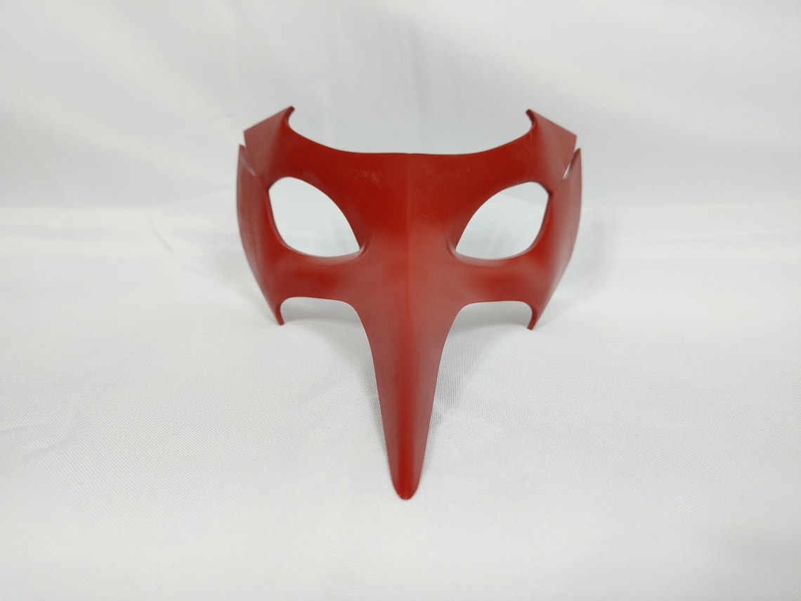 Crow Goro Akechi Phantom Thief Persona 5 Lifesize Cosplay Mask | Etsy