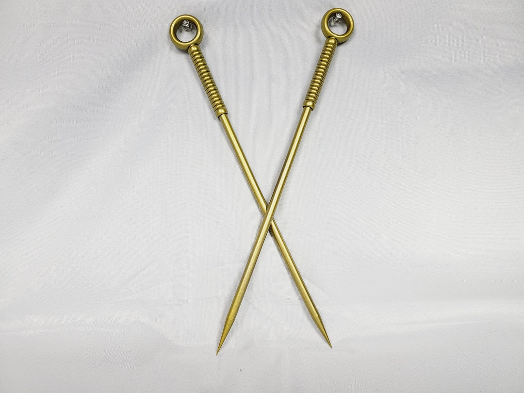 Anime Golden Dual Assassin Blade - Etsy