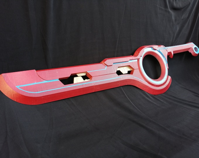 Shulk Monado Lifesize Cosplay Sword - Etsy