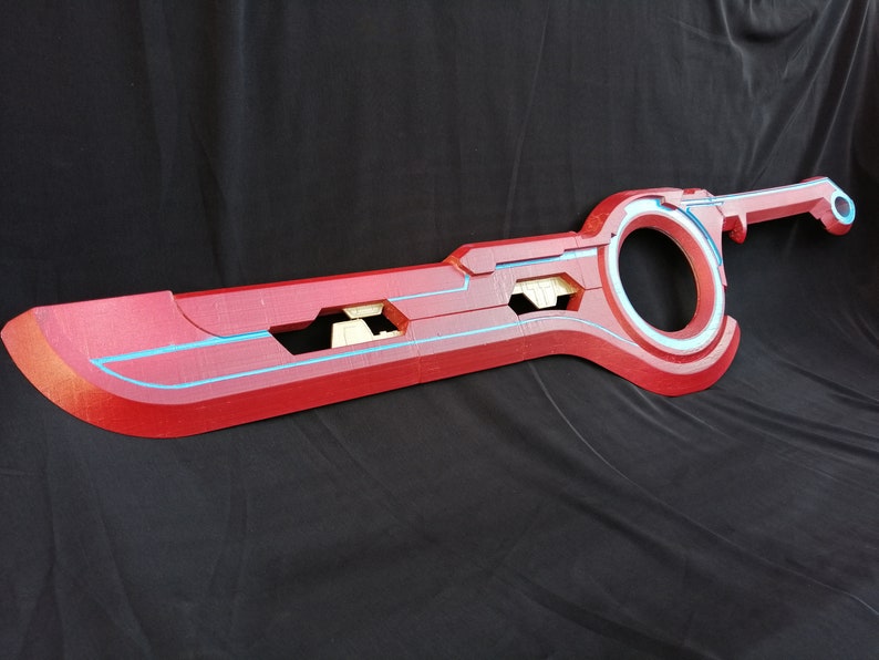 Shulk Monado Lifesize Cosplay Sword - Etsy
