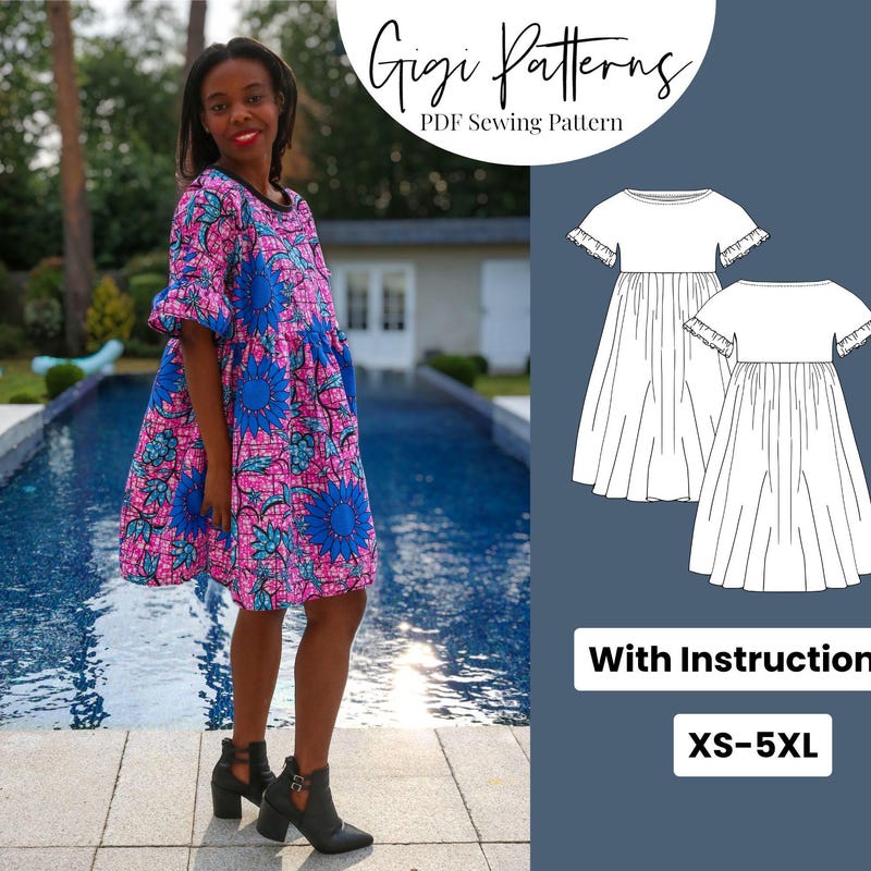 Smock Pattern - Etsy