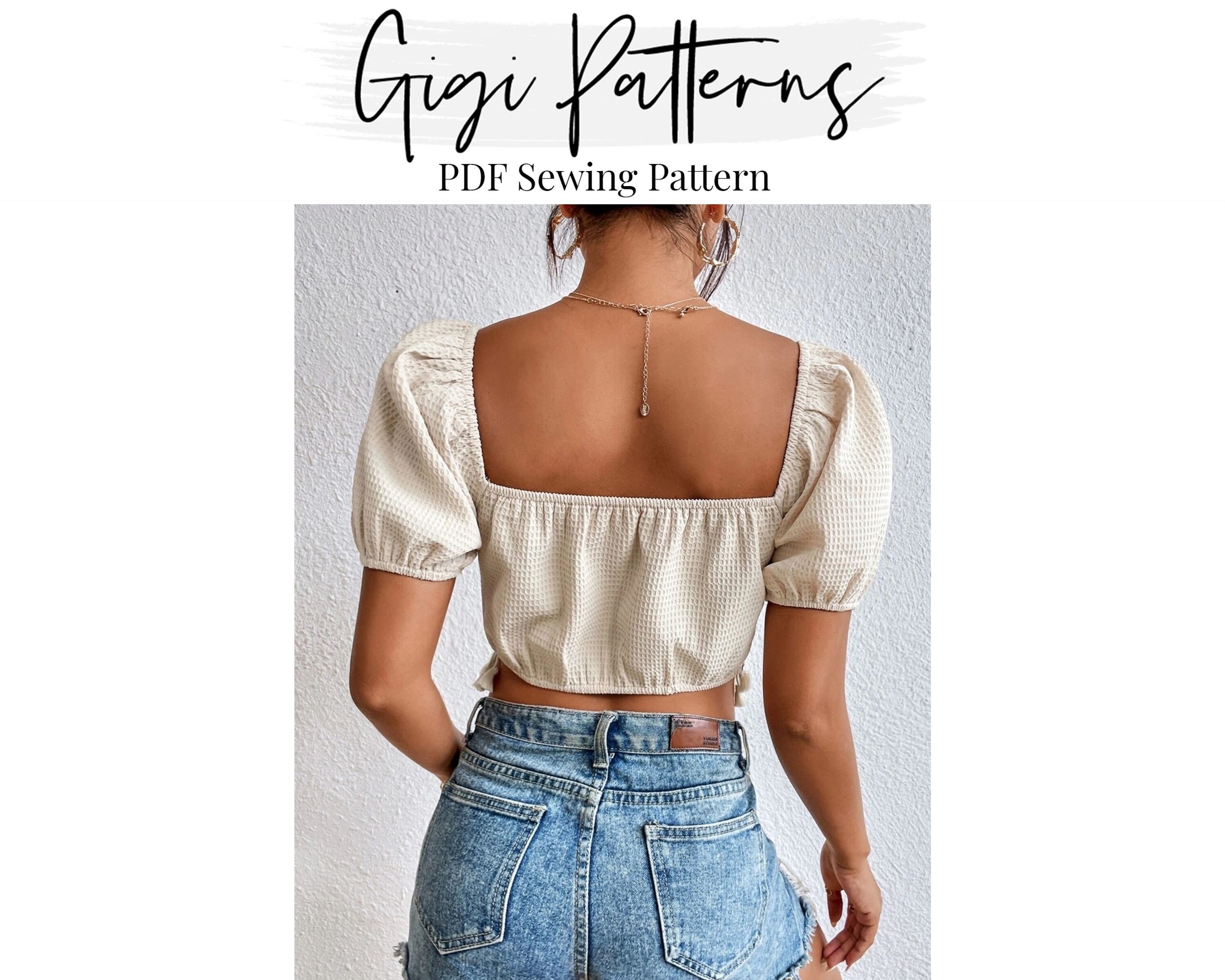 Trendy Corset Top Sewing Pattern Milkmaid Corset - Etsy UK