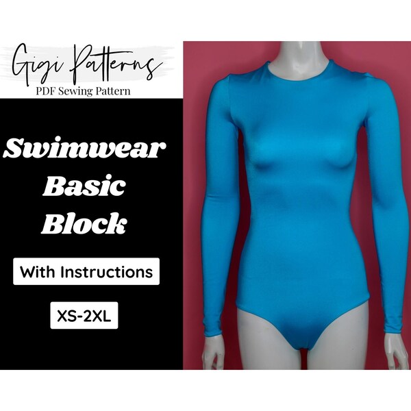Bathing Suit Pattern - Etsy