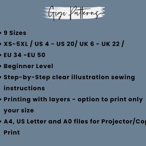 Tiered Shirt Dress Sewing Pattern: Button Front Blouse (PDF Pattern) - Etsy